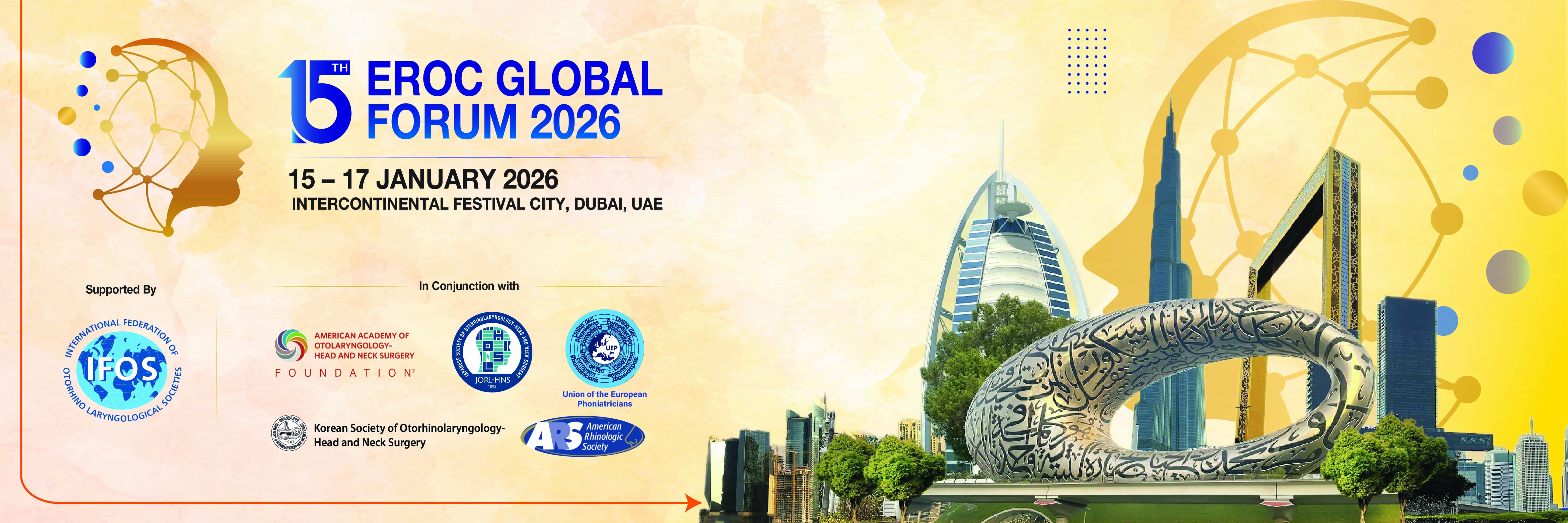 15th EROC Global Forum 2026 | 15 - 17 January, Dubai, U.A.E